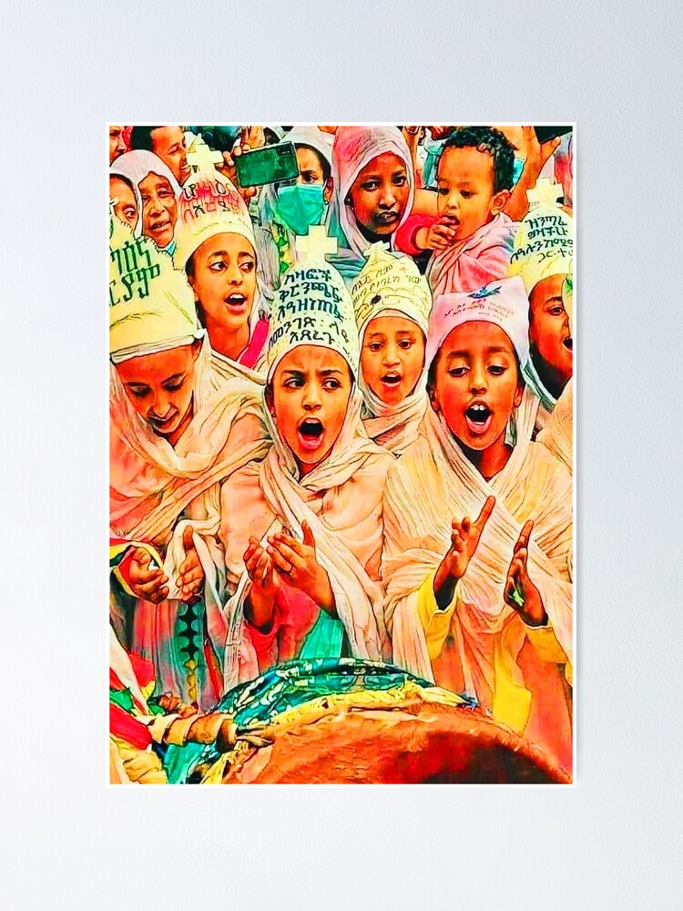 " Ethiopian timket" Poster for Sale by ambesaw | Redbubble
