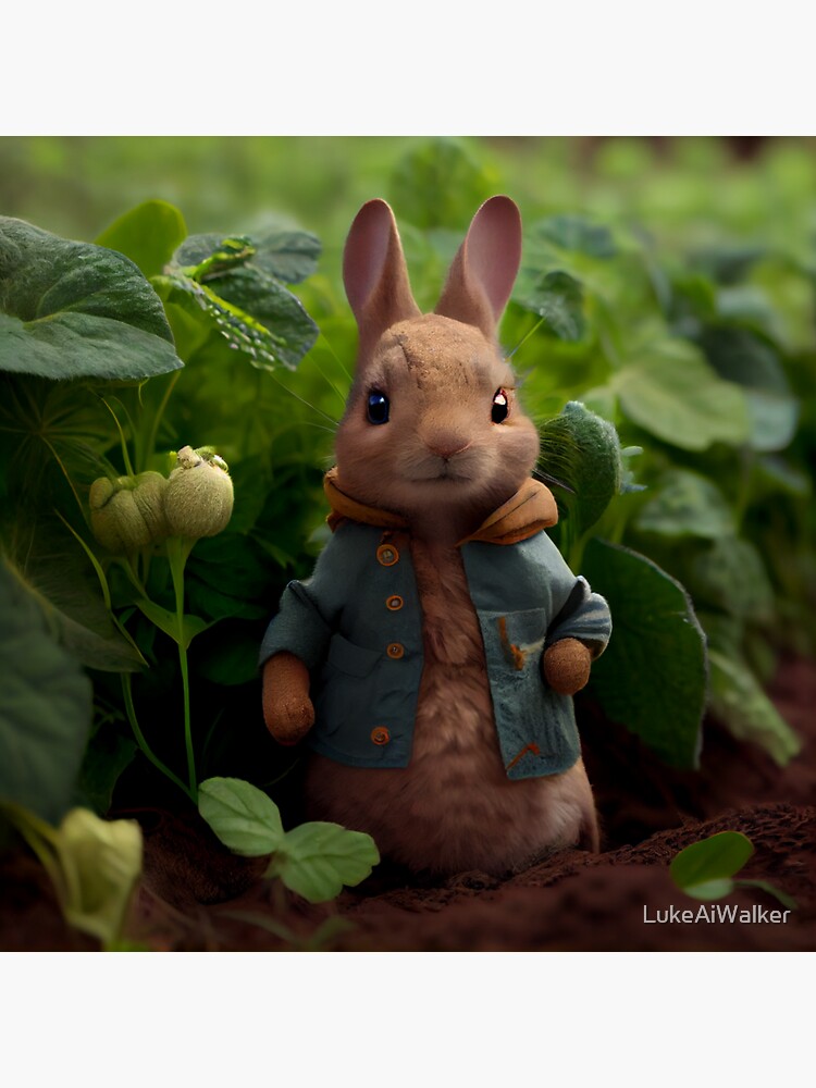 "Peter Rabbit: Mischief in Mr McGregor's Garden" Sticker for Sale by ...
