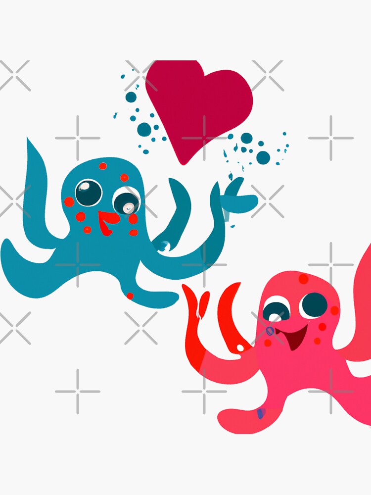 "Octopus Valentines Day, Love Octopus Valentines Day, Cute Octopus ...