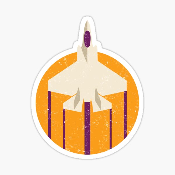 "F-35/C Lightning II Jet Airplane" Sticker for Sale by danchampagne ...