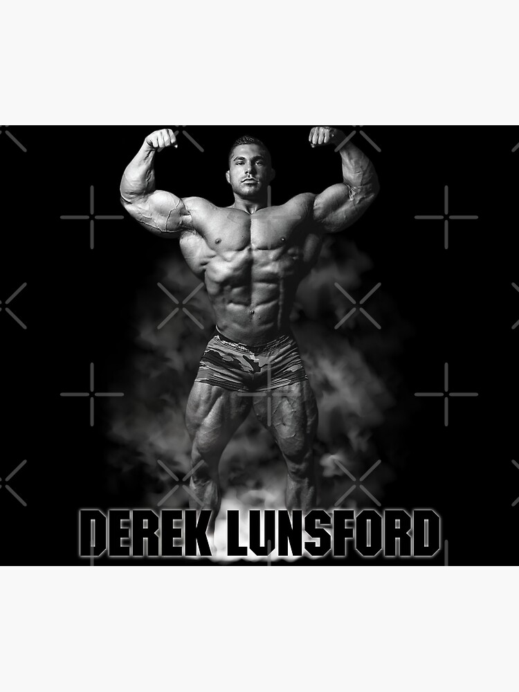 "Derek Lunsford Double Biceps Bodybuilder" Poster for Sale by ...