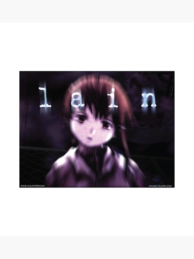 Serial Experiments Lain Premium Matte Vertical Poster Designed & Sold ...