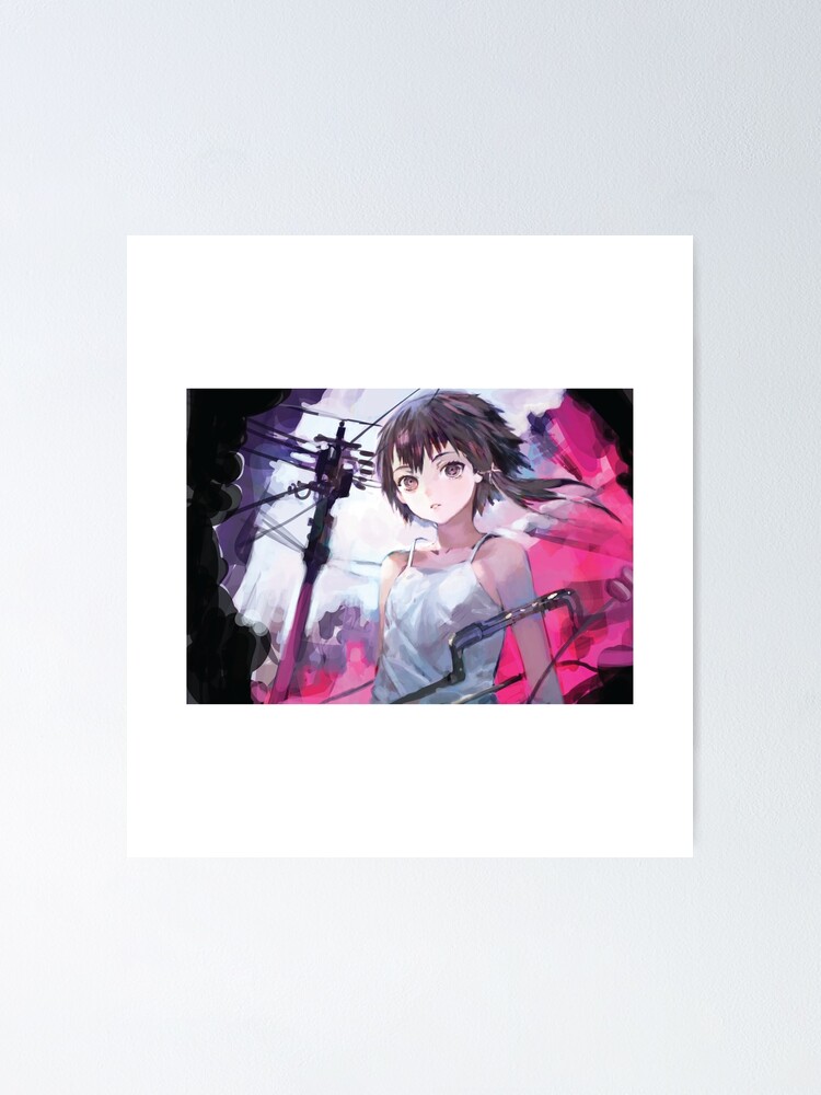 "Serial Experiments Lain" Poster for Sale by talay-fonttns | Redbubble
