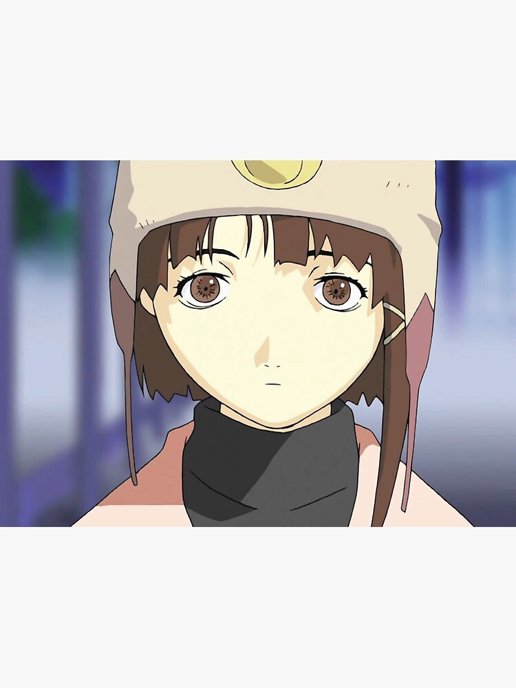 "Serial Experiments Lain" Sticker for Sale by Merzig Lahcen | Redbubble