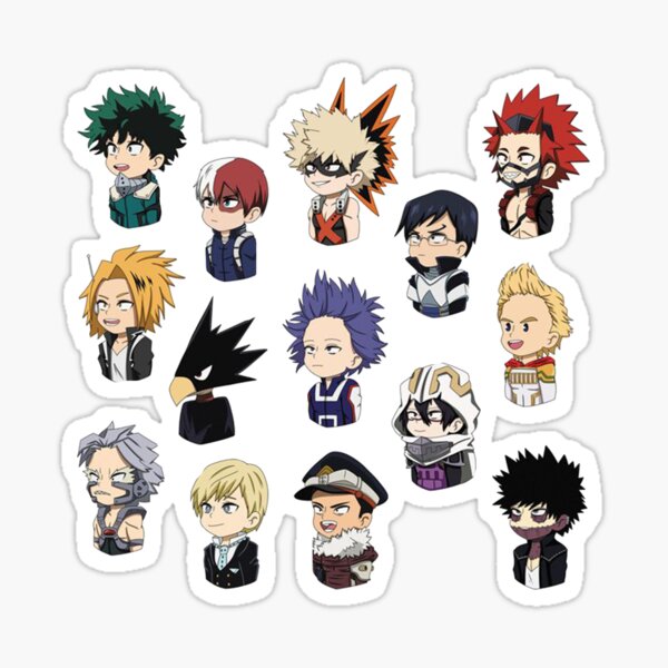 "Boku No Hero Academia" Sticker for Sale by greenpeace-De | Redbubble