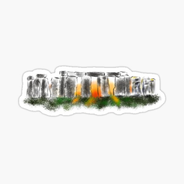"Stonehenge" Sticker for Sale by Themys24 | Redbubble