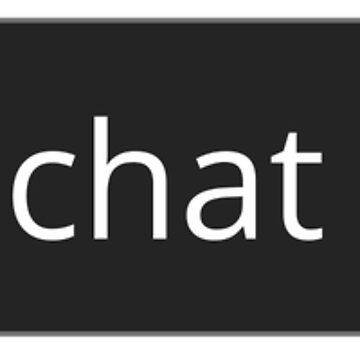 "Chat GPT New Chat command prompt" Sticker by bngc | Redbubble