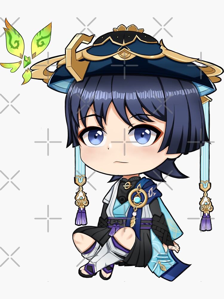 "Scaramouche" Sticker for Sale by ayakox | Redbubble