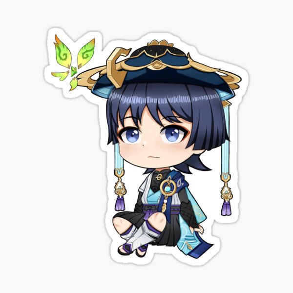 "Scaramouche" Sticker for Sale by ayakox | Redbubble