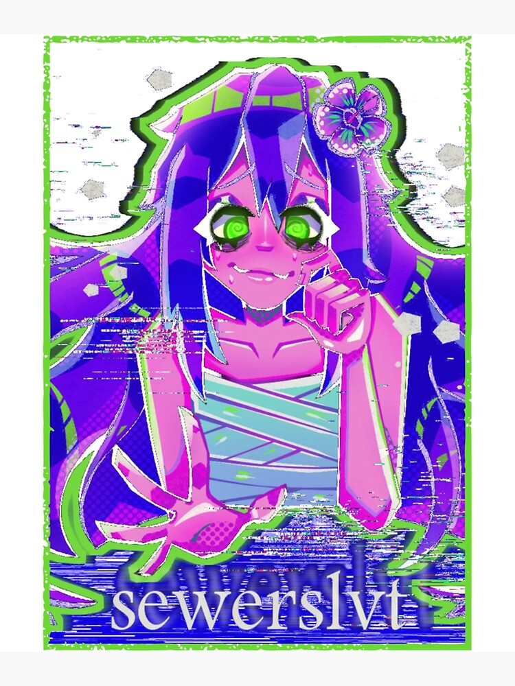 "SEWERSLVT fighting a harder battle" Poster for Sale by AlfonzoKoepp ...