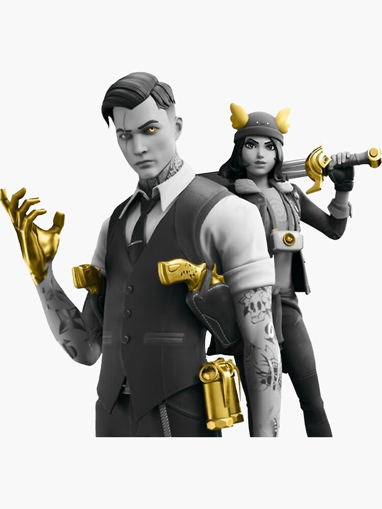 "Midas Skins" Sticker for Sale by Black Pearl | Redbubble