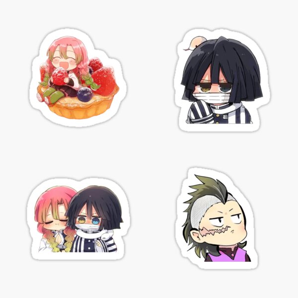 "Kimetsu No Yaiba Chibi Pack" Sticker for Sale by BSHA-o-RAHA | Redbubble