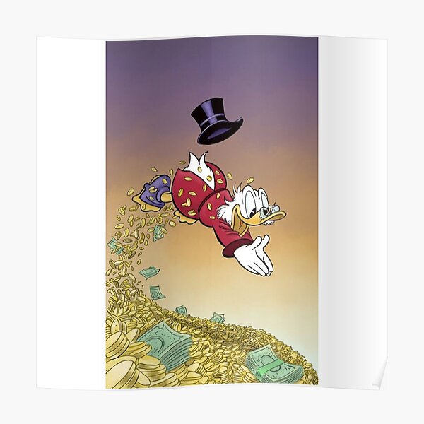 "Old Aesthetic Donald Duck Design" Poster for Sale by DragonsDepot ...
