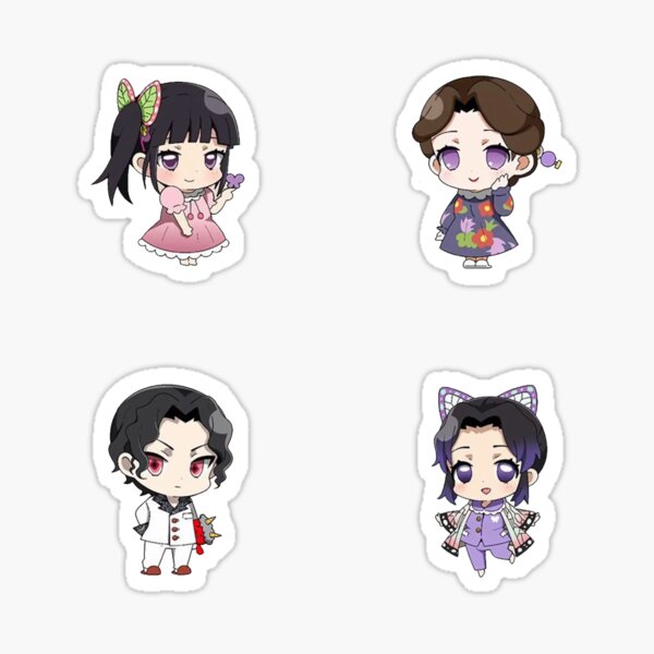 "Kimetsu No Yaiba Chibi Pack" Sticker for Sale by BSHA-o-RAHA | Redbubble