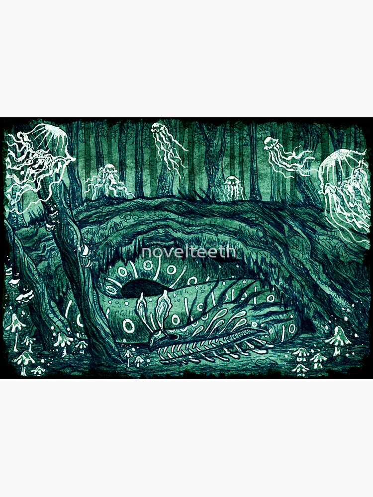 "Deep" Sticker for Sale by novelteeth | Redbubble