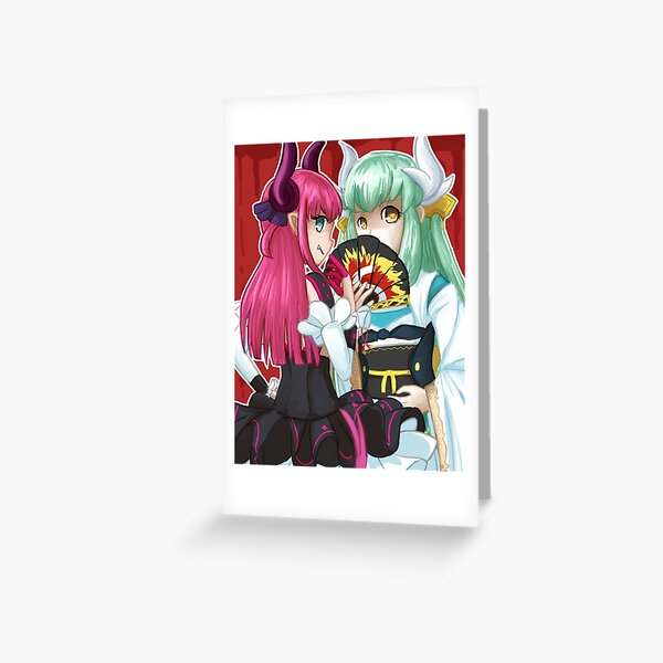 "Elizabeth Bathory and Kiyohime" Greeting Card for Sale by Exekiella ...