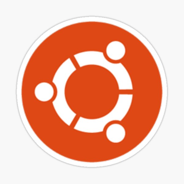 "ubuntu circle logo original" Sticker for Sale by BluePencilArt | Redbubble