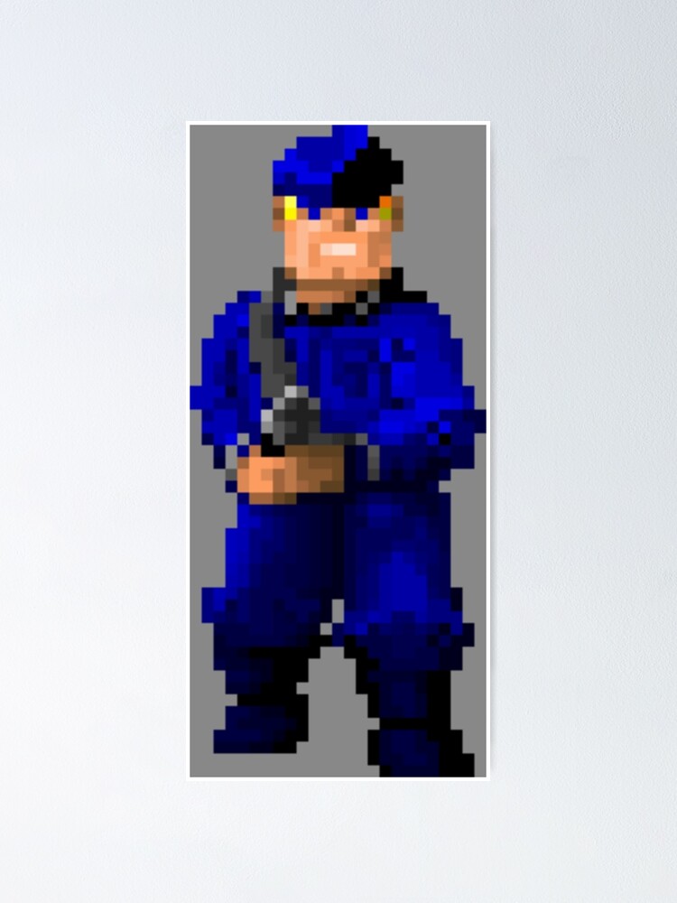 "Wolfenstein 3D Elite Guard" Poster for Sale by SamCulper | Redbubble