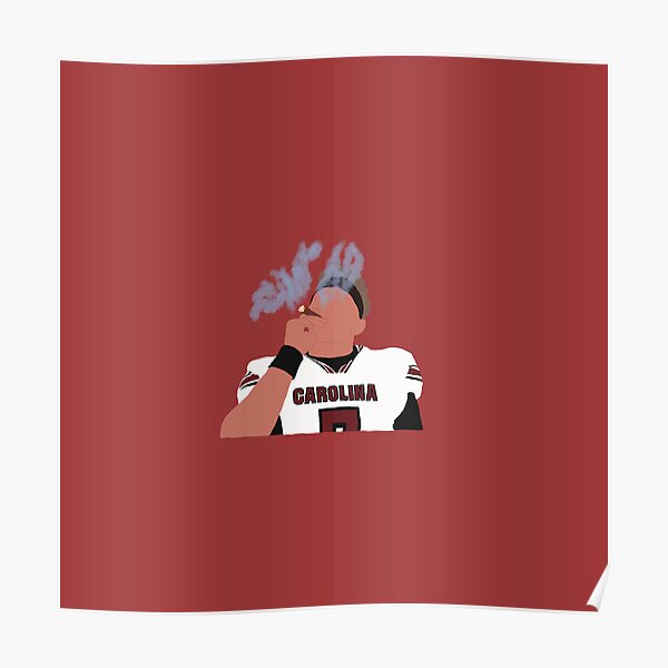 "Spencer Rattler Smoking" Poster for Sale by knightdrawings | Redbubble