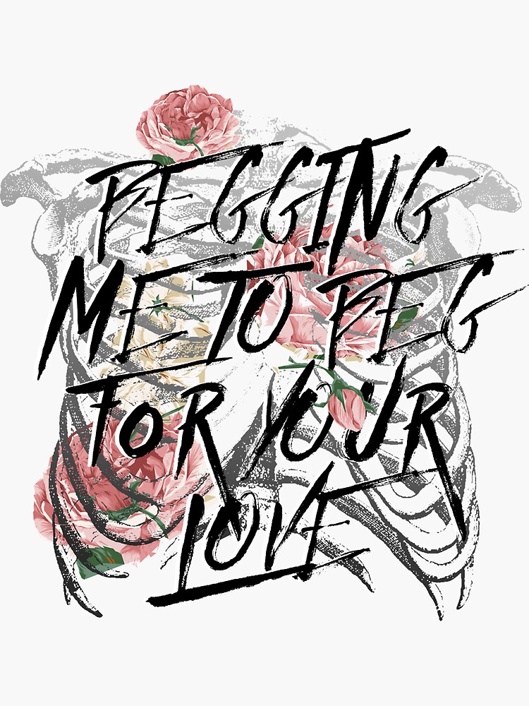 "Begging" Sticker by DuaLipaBR | Redbubble