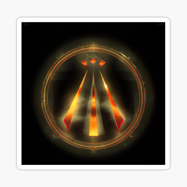 "Awen Symbol" Sticker for Sale by KRainbird | Redbubble