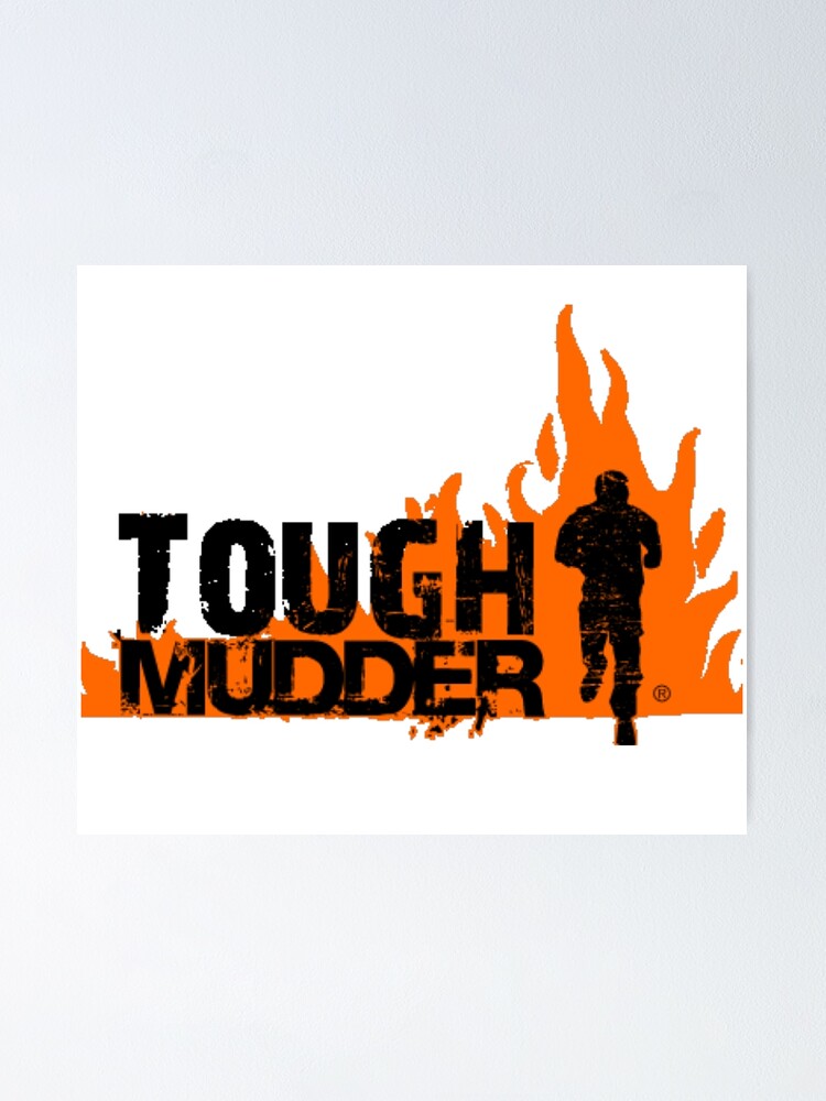 " tough mudder" Poster for Sale by EROUISE | Redbubble
