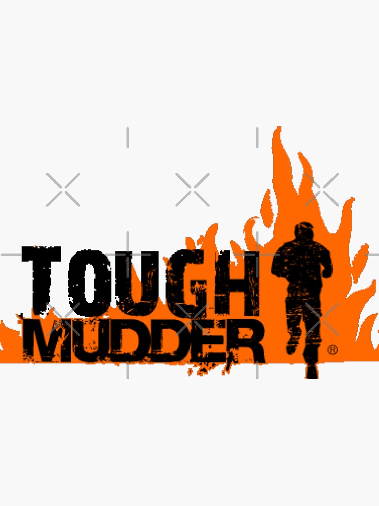 " tough mudder" Sticker for Sale by EROUISE | Redbubble