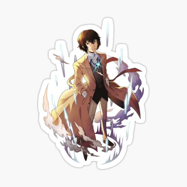 "Dazai Osamu" Sticker for Sale by HD90 | Redbubble