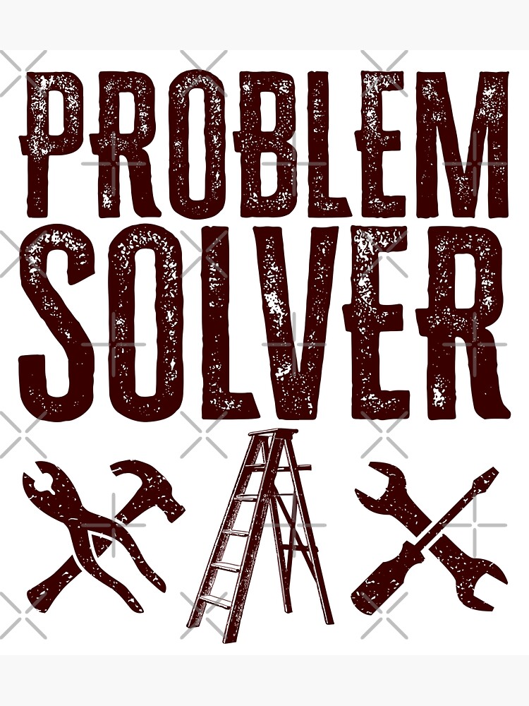 "Problem Solver: Odd Jobs - Burgundy" Sticker for Sale by Reconocer ...