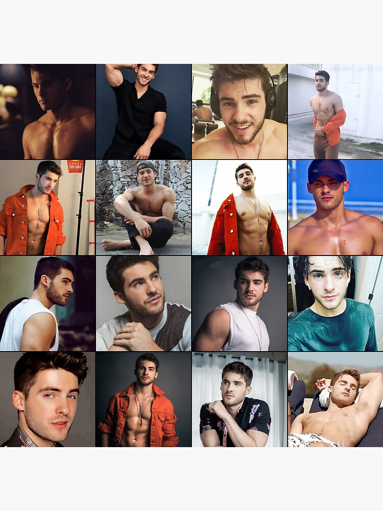 "Cody Christian American Actor - Creative Photo Collage" Sticker for ...