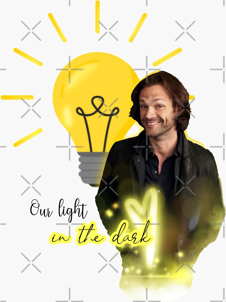 "Our Light in the Dark: Jared " Sticker for Sale by dwvariant | Redbubble
