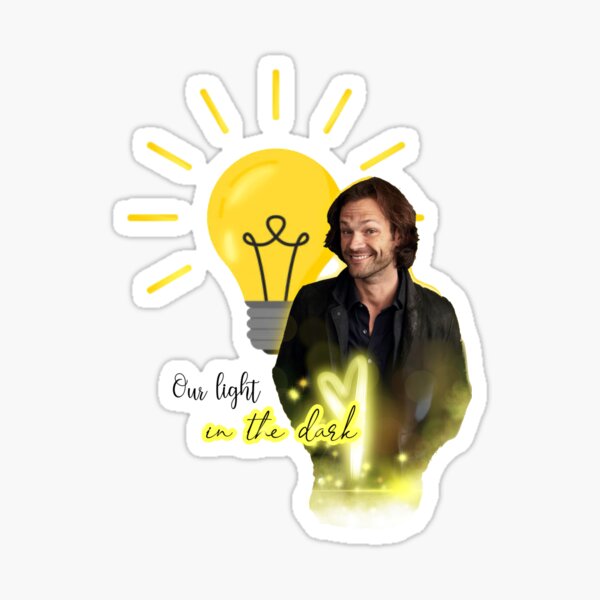 "Our Light in the Dark: Jared " Sticker for Sale by dwvariant | Redbubble