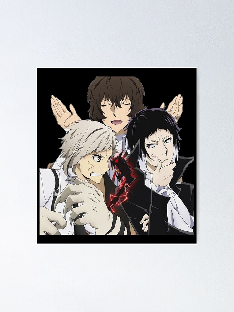 "Nakajima - Dazai" Poster for Sale by HD90 | Redbubble