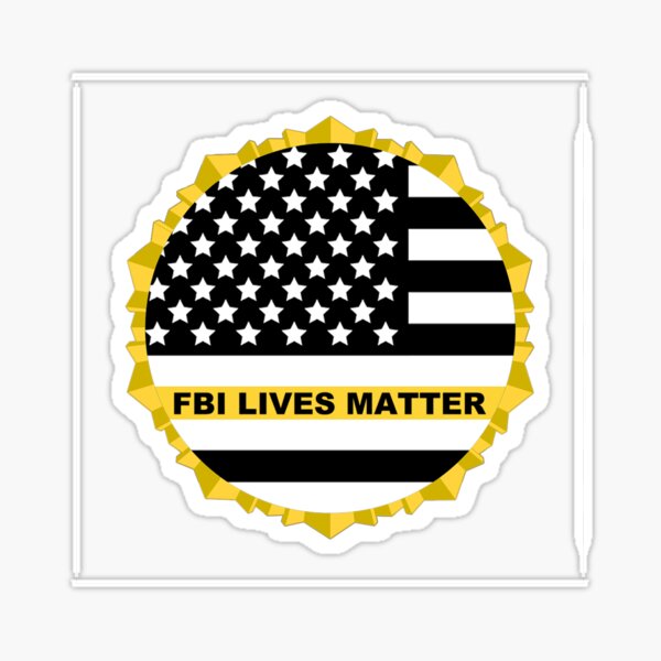 "FBI Lives Matter (FLM)" Sticker for Sale by RatsOfMeme | Redbubble