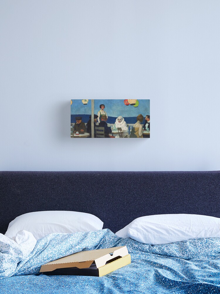 "Edward Hopper - Soir Bleu - Clown (c. 1914). American Realism" Canvas ...