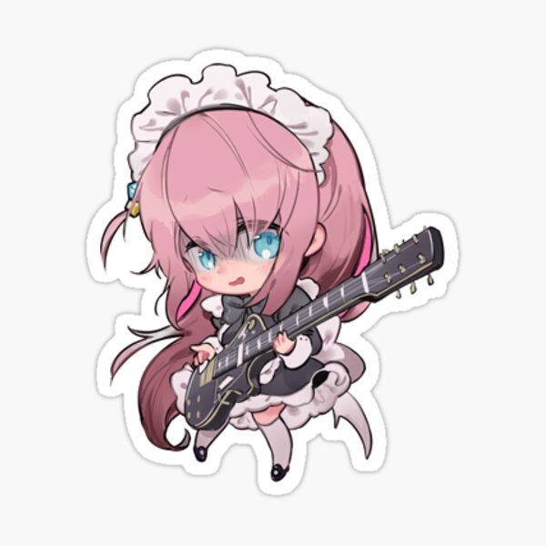 "Bocchi the Rock! - Bocchi" Sticker for Sale by lumimins | Redbubble