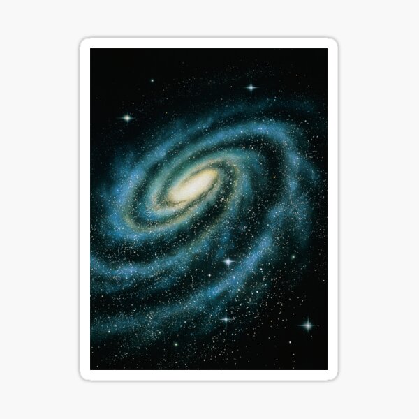 "Milkyway galaxy" Sticker for Sale by hazelknott | Redbubble