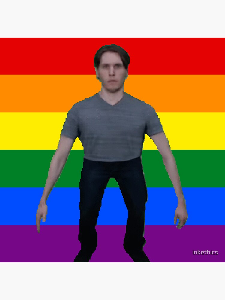 "LGBTQ Jerma Pride" Sticker for Sale by inkethics | Redbubble