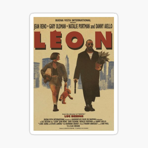 "leon the professional" Sticker for Sale by prifix-design | Redbubble