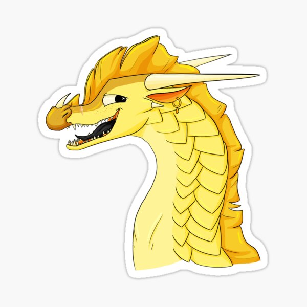 "Qibli - Wings of Fire" Sticker for Sale by TsunamiHolmes | Redbubble