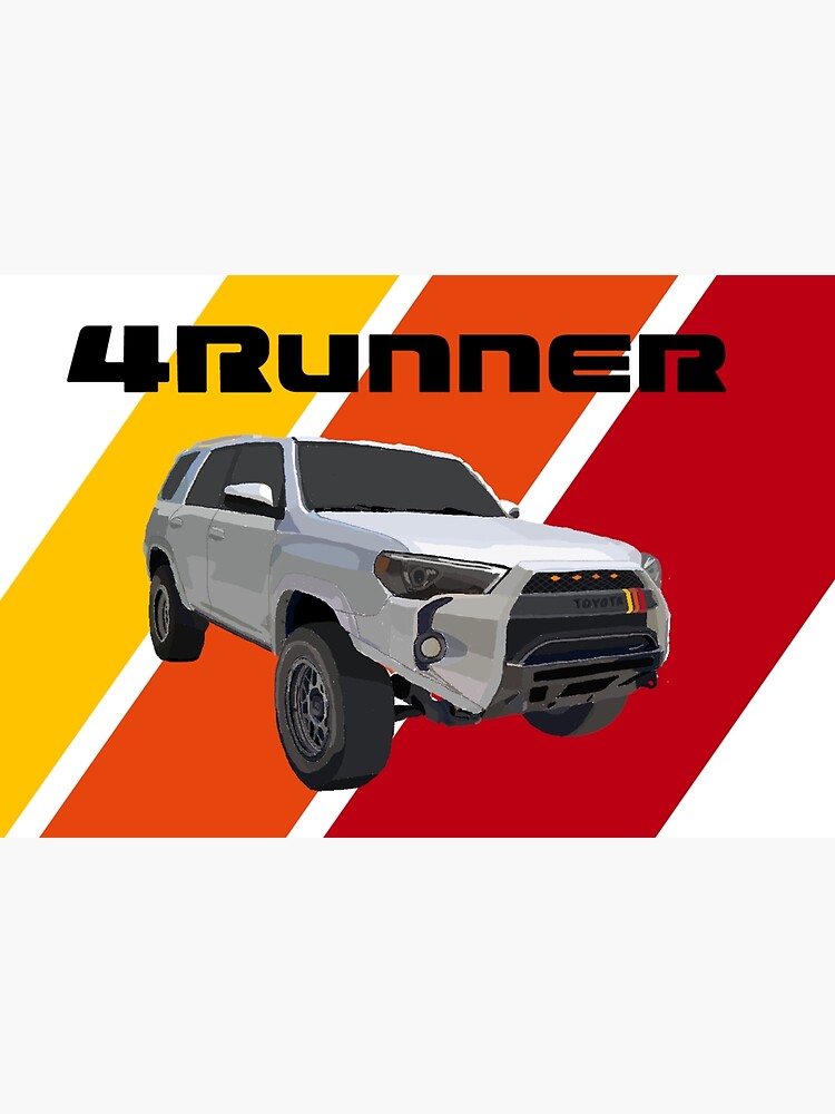 "Toyota TRD Pro 4Runner Retro Stripes Badge Toyota Vintage SR5 TRD Pro ...