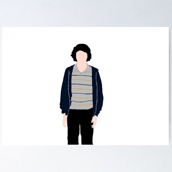 "Minimalist Mike Wheeler " Poster for Sale by LouisePower | Redbubble