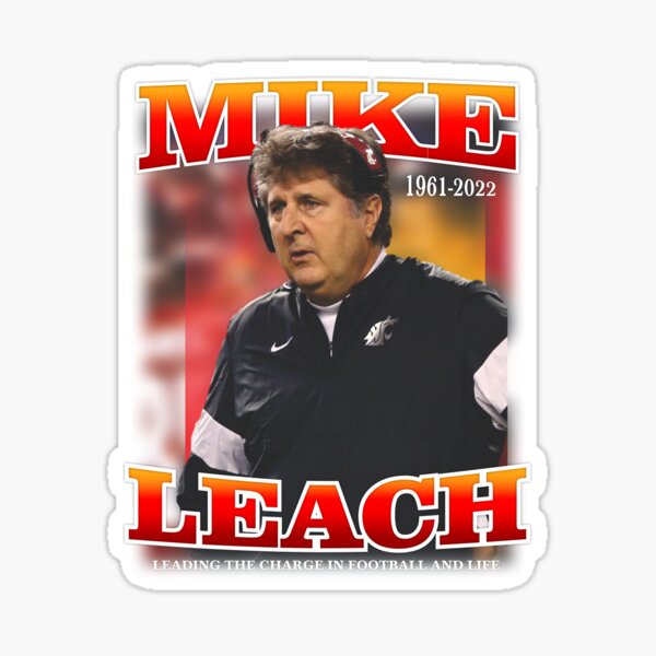 "MIKE LEACH" Sticker for Sale by StagnantStore | Redbubble