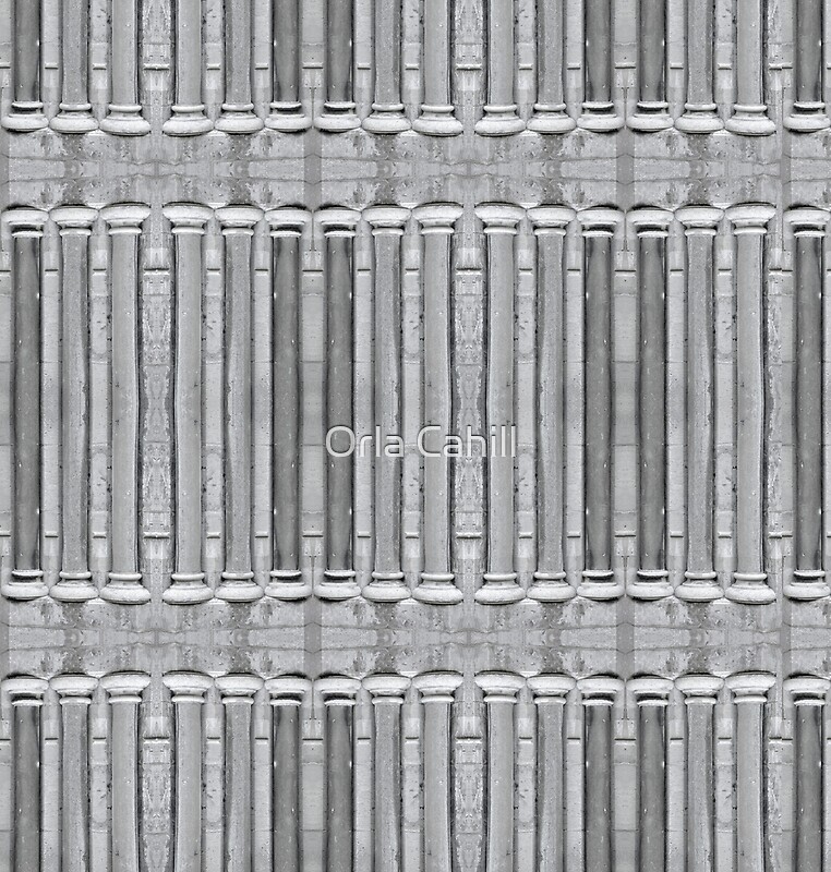"Pillar Pattern" by Orla Cahill | Redbubble