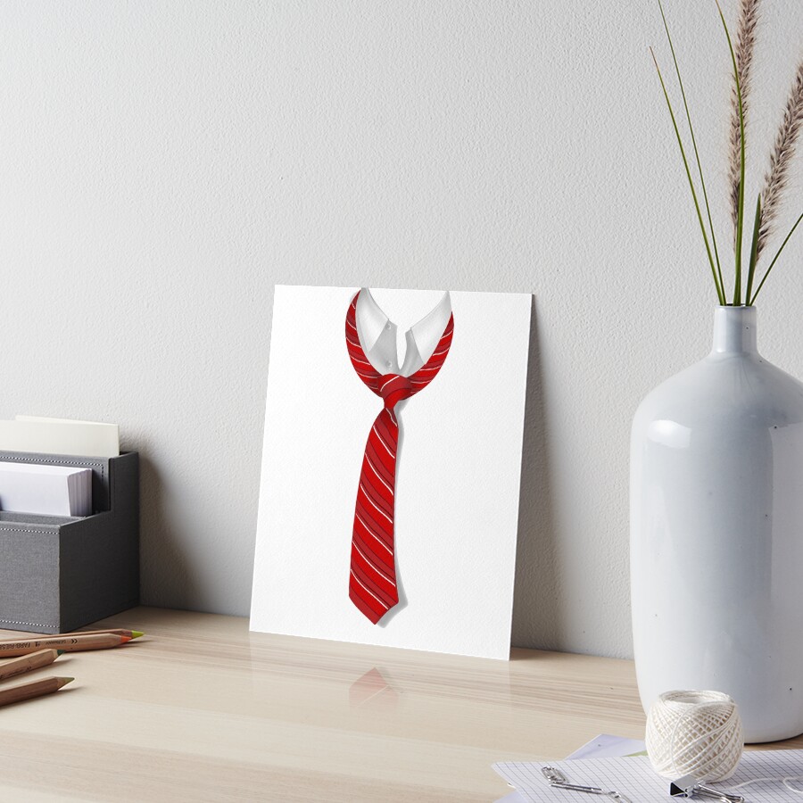 "RBD Tie | REBELDE Red TIe" Art Board Print for Sale by Atlantee ...