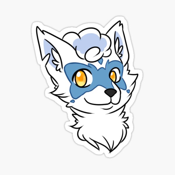"Alopex" Sticker for Sale by Shaebertooth | Redbubble