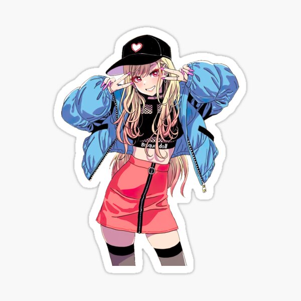 "Marin Kitagawa" Sticker for Sale by Animechan100 | Redbubble
