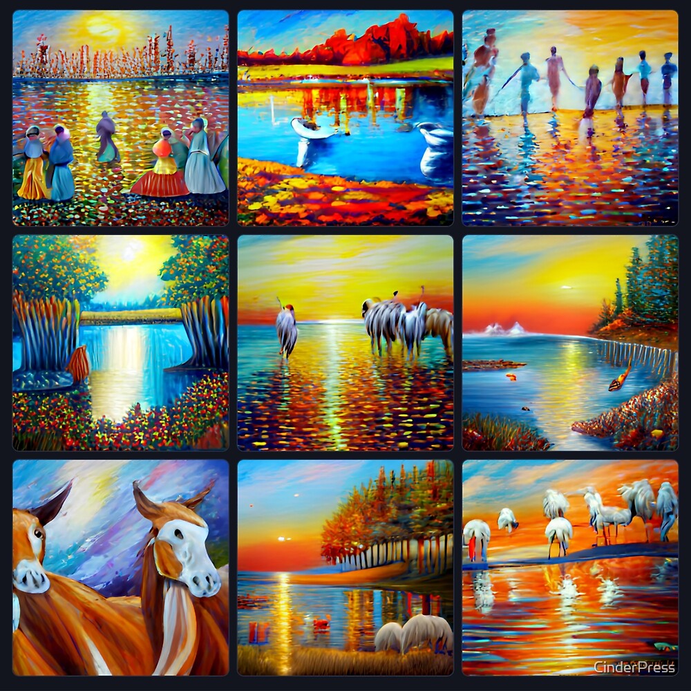 "Celebration of Life art pack" by CinderPress | Redbubble