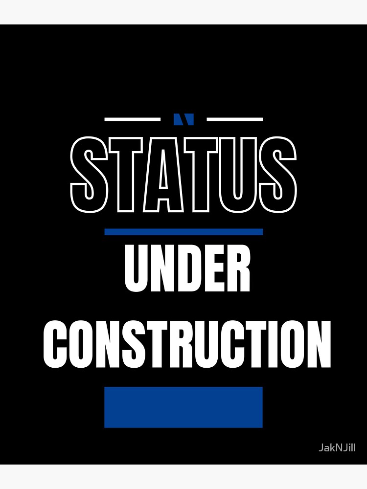 "UNDER CONSTRUCTION - FUNNY AND QUIRKY RELATIONSHIP STATUS" Sticker for ...
