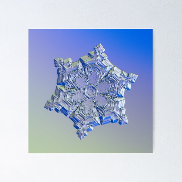 "snow flakes" Poster for Sale by ritusdesigns | Redbubble